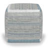 Simpli Home Naya 16" Wide Square Pouf Ottoman & Reviews | Wayfair
